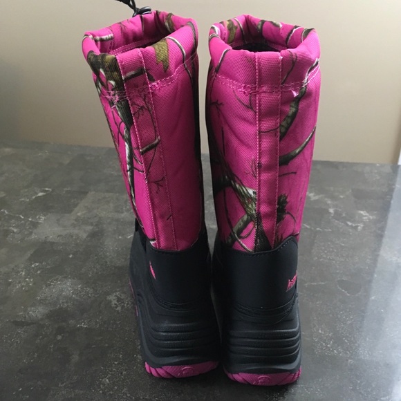 Kamik | Shoes | Kamik Pink Camo Realtree Rocket2 Winter Snow Boots ...